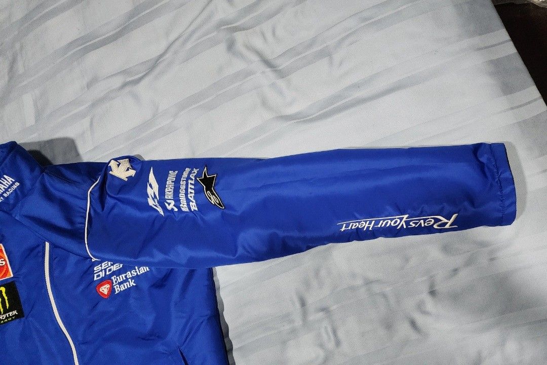Yamaha Racing Jacket, Motorcycles, Motorcycle Apparel on Carousell