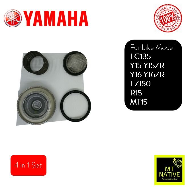 Yamaha Y15 Y15ZR Sniper T150 R15 MT15 Nmax Oil Drain Plug O-ring Nut ...