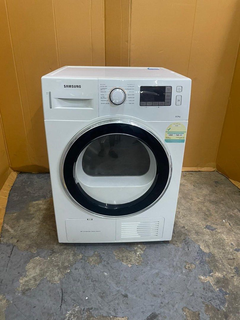 012309 (3) Samsung condenser dryer 8kg 1 $170, TV & Home Appliances ...
