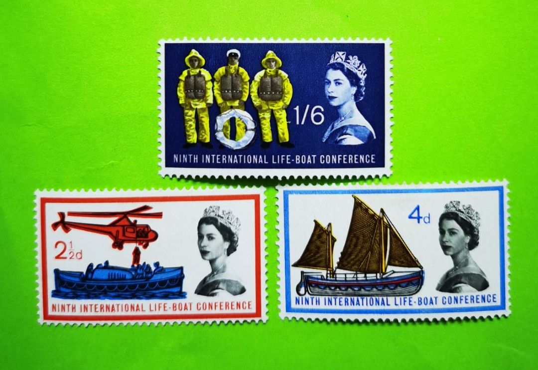 1963 Lifeboat Conference - complete set of 3 - L/mounted Mint, Hobbies ...