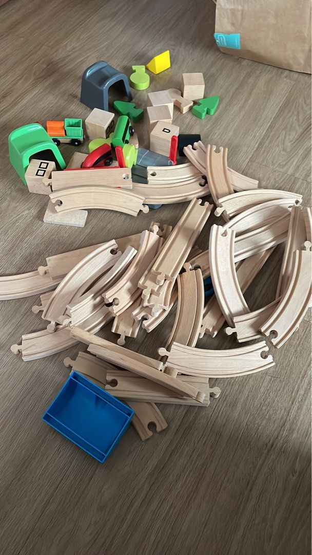 45 piece IKEA Train set. Moving out sale, Everything must go!, Hobbies ...