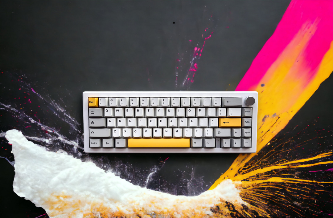 65% Custom Mechanical Keyboard (9009-0309)- Fully Modded, Computers ...