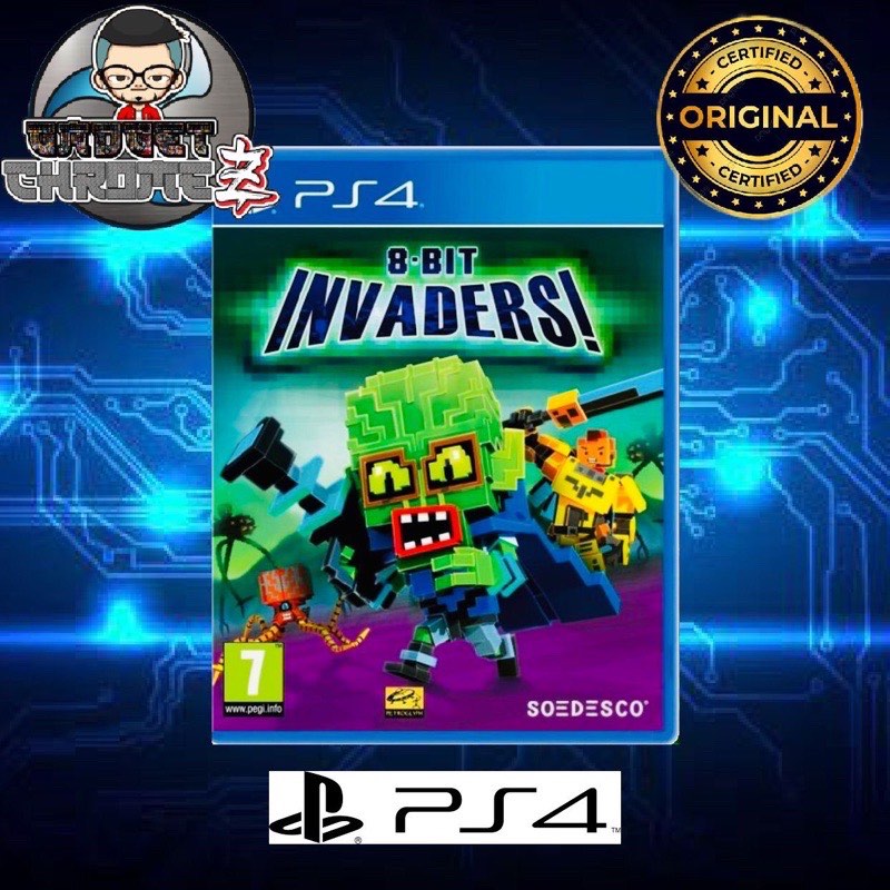 8 Bit Invaders | PS4 Game | BRANDNEW on Carousell