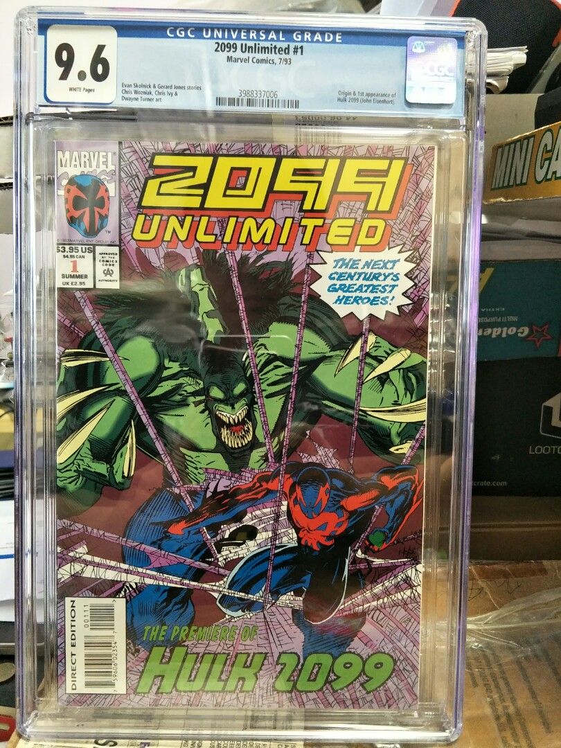 🔑 2099 unlimited #1 CGC 9.6, Hobbies & Toys, Books & Magazines, Comics & Manga on Carousell