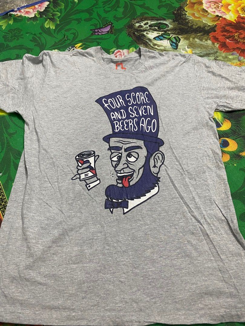 abraham lincon, Men's Fashion, Tops & Sets, Tshirts & Polo Shirts on ...