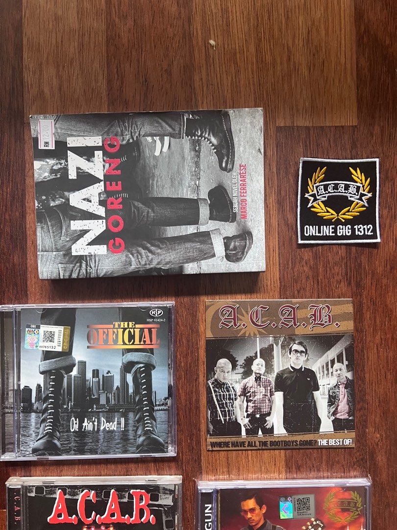 ACAB cd & magazine combo lot skinhead, Hobbies & Toys, Music & Media ...