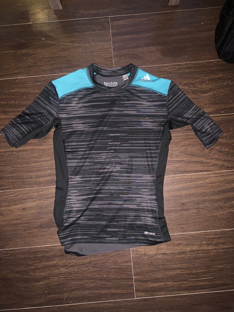 Adidas Compression Shirt, Men's Fashion, Activewear on Carousell
