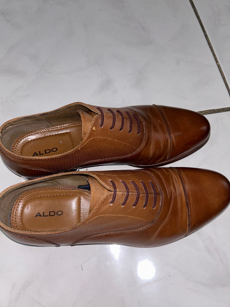 ALDO Brown leather shoes on Carousell