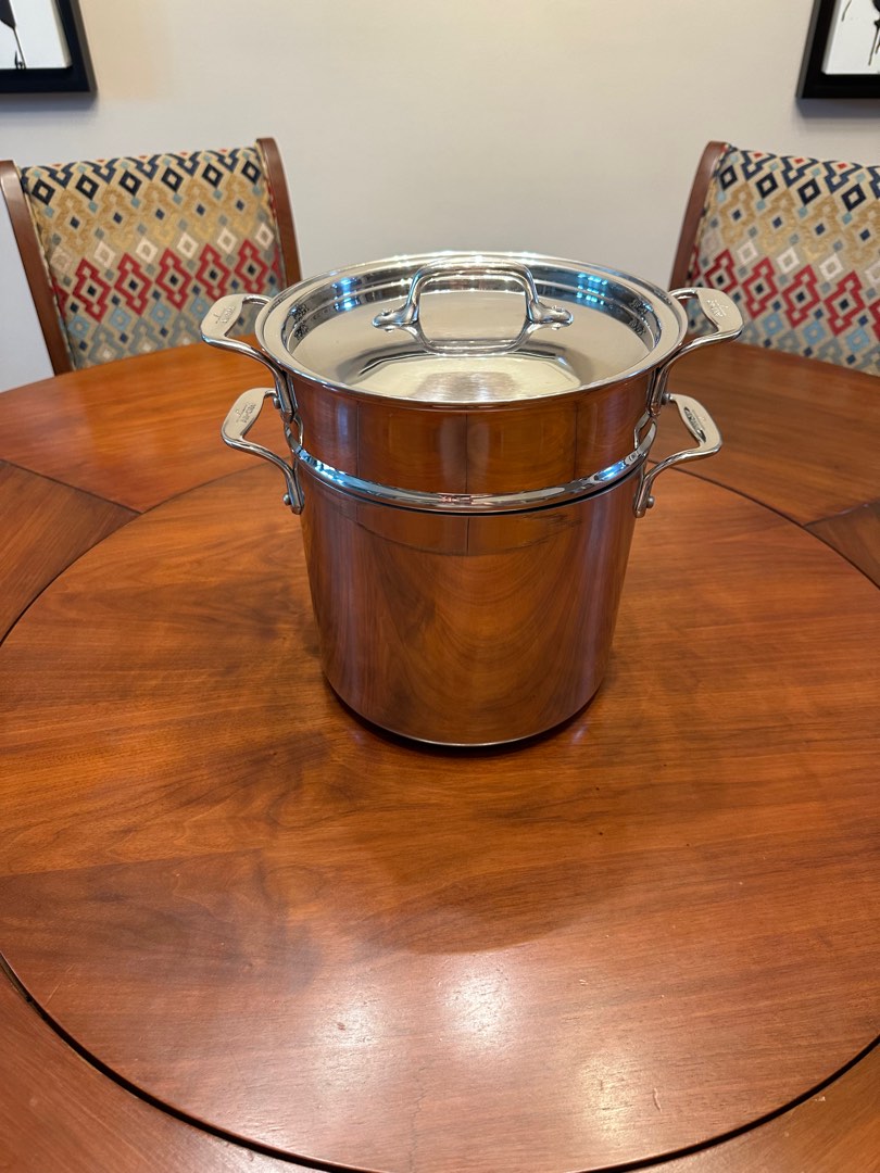 All-Clad Stainless Pasta Pentola, Furniture & Home Living, Kitchenware ...