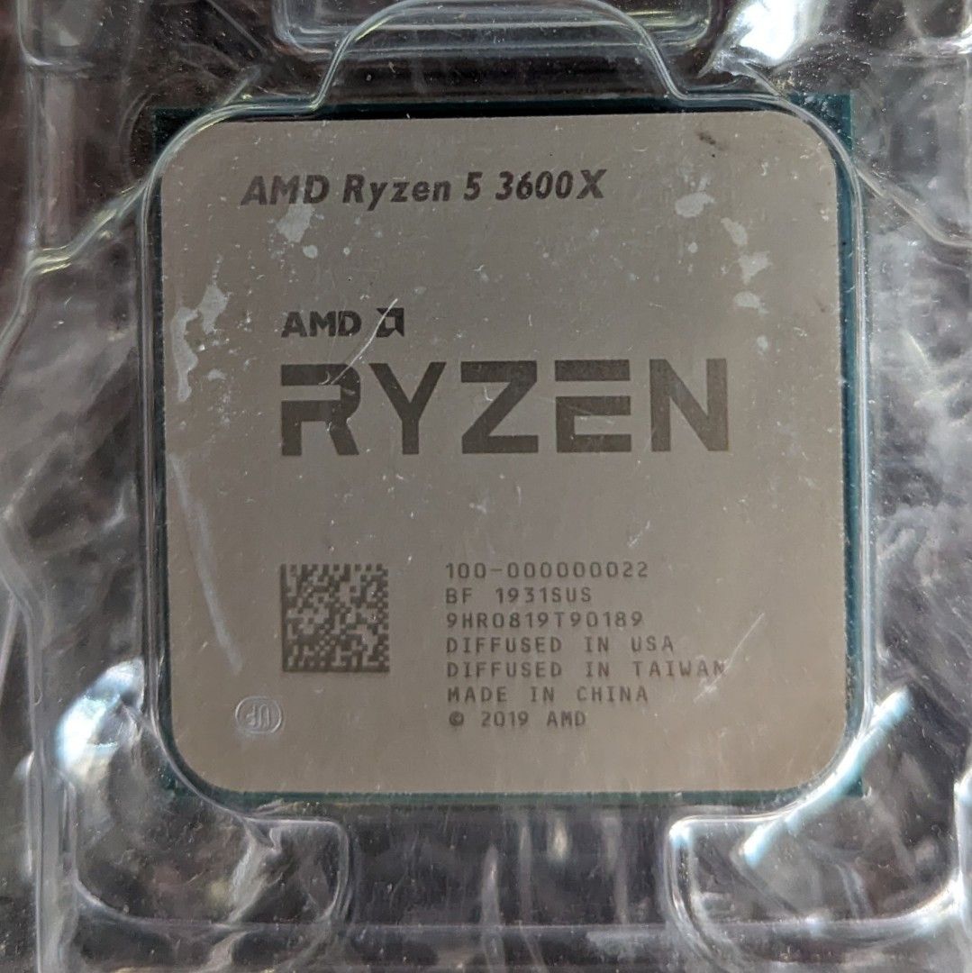 AMD Ryzen 5 3600X CPU Only, Computers & Tech, Parts & Accessories ...