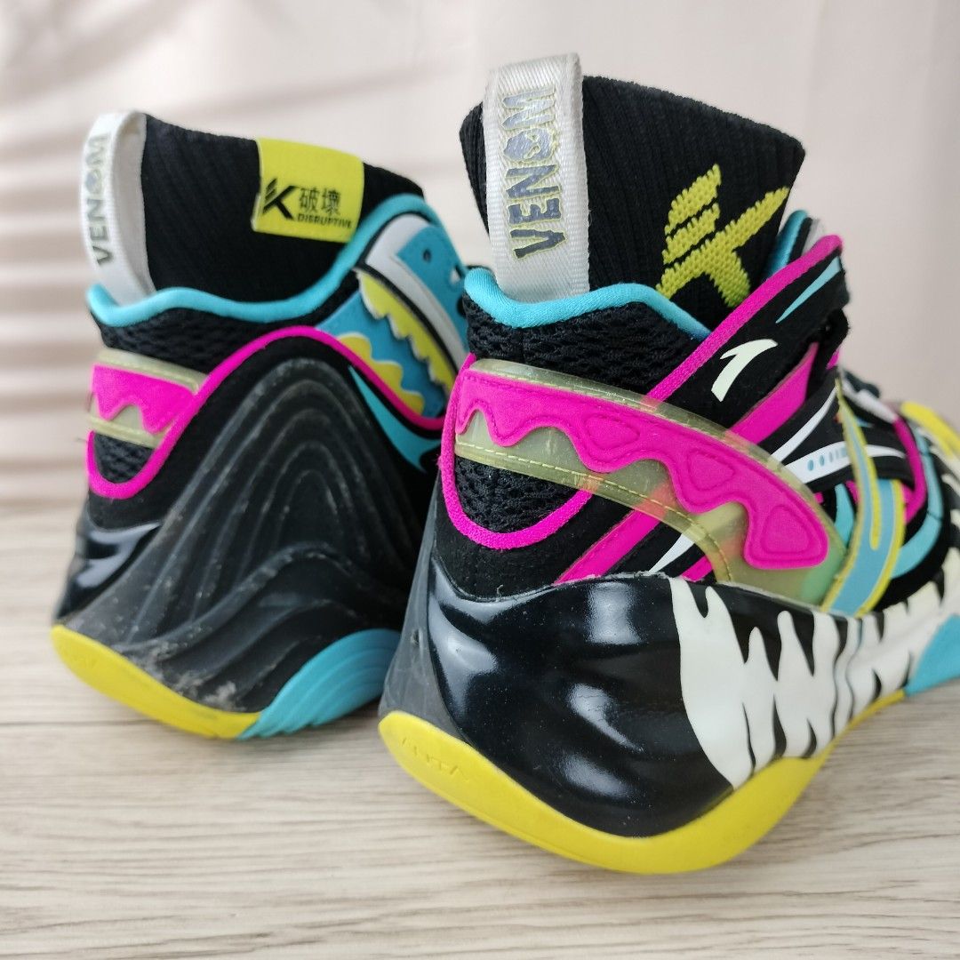 Anta KT6 | Disruptive Marvel | Venom, Men's Fashion, Footwear, Sneakers ...