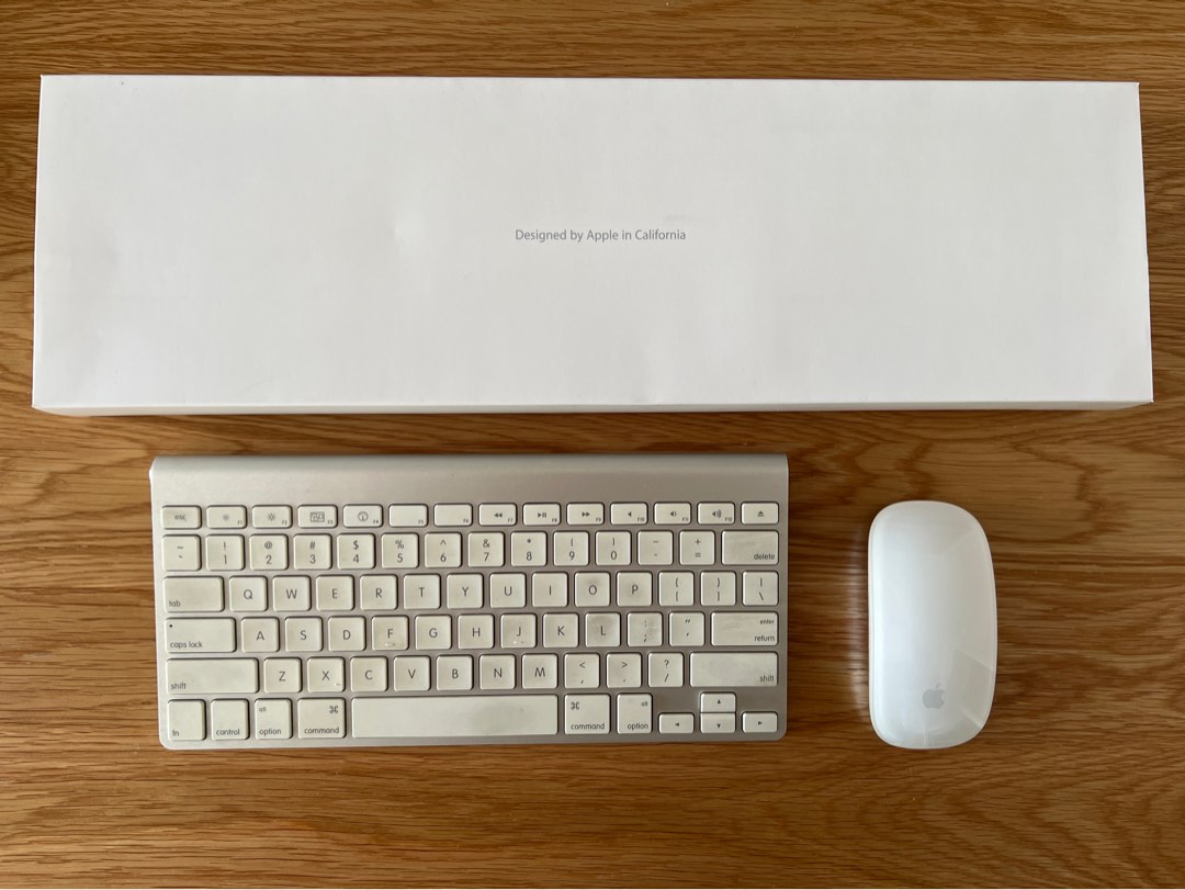 Apple Magic Keyboard + Magic Mouse (1st gen), 電腦＆科技, 電腦周邊及配件, 電腦滑鼠及相關產品 ...