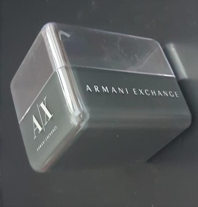 Armani Exchange Fashion House, ITALY, AX Wristwatch Box, Giorgio Armani ...