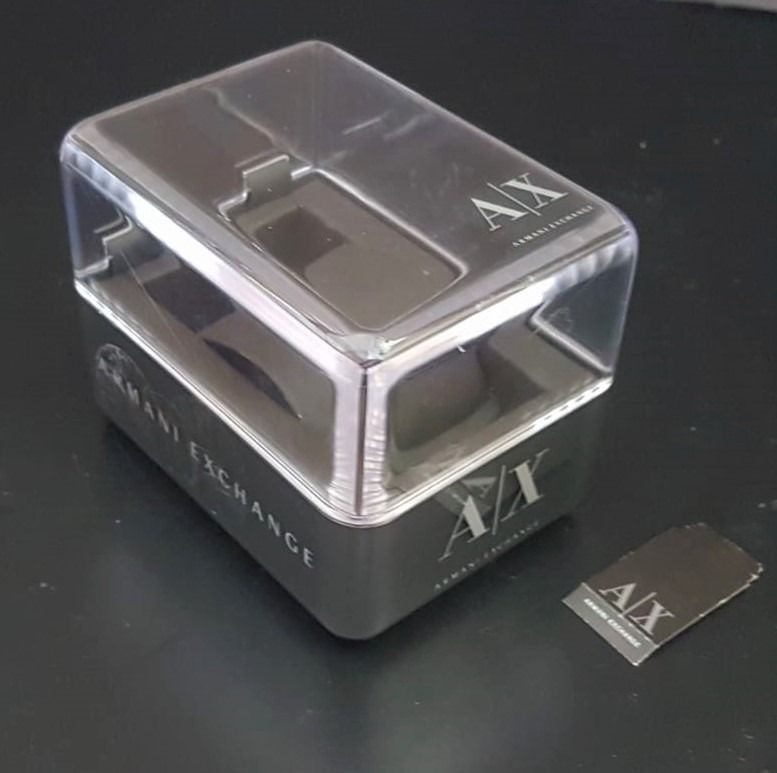 Armani Exchange Fashion House, ITALY, AX Wristwatch Box, Giorgio Armani ...