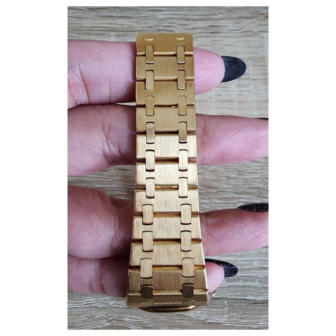 Audemars Piguet Royal Oak Solid Gold, Luxury, Watches on Carousell