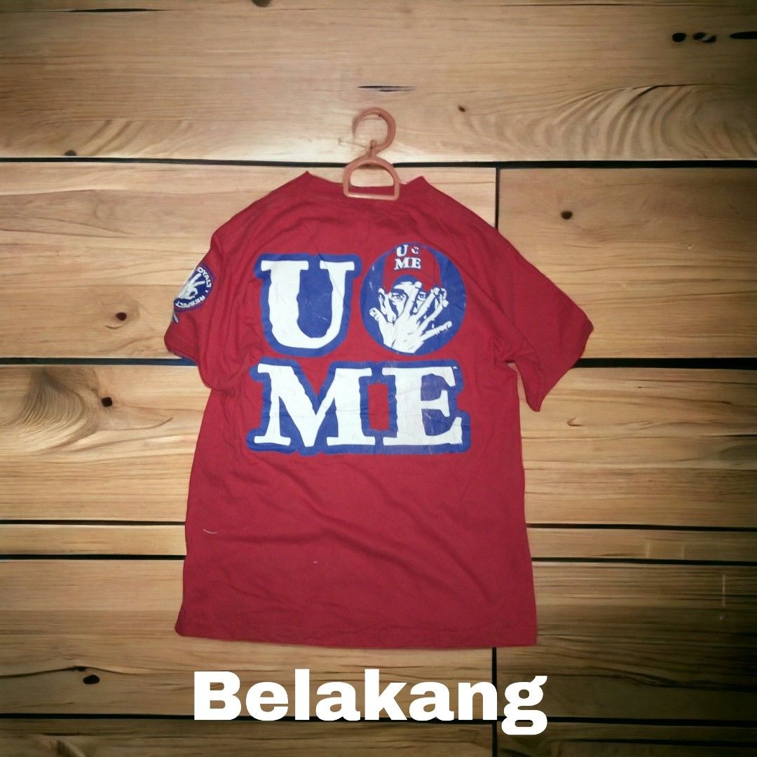 authentic john cena official Wwe merchandise, Men's Fashion, Tops ...