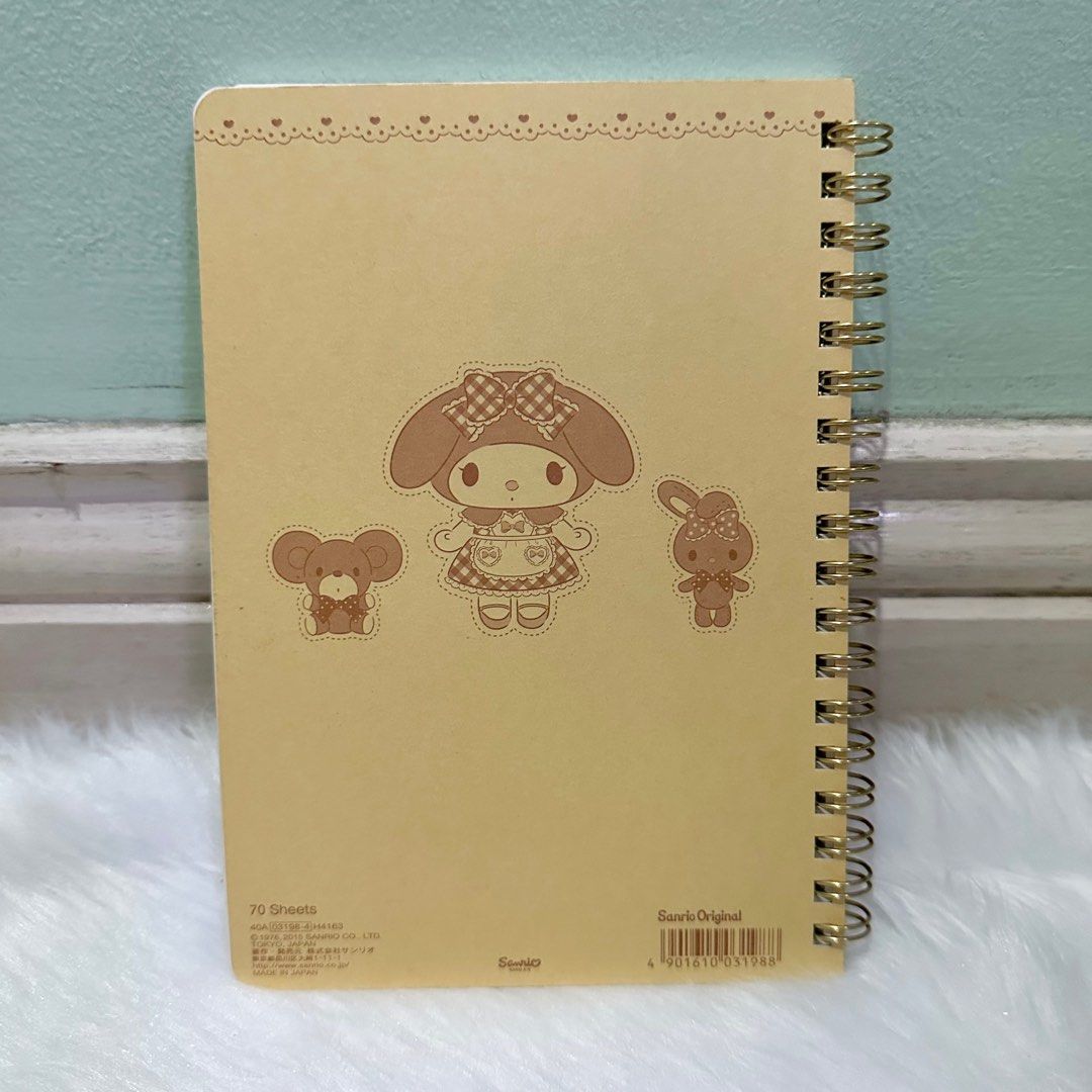 [Authentic] Sanrio My Melody Notebook, Hobbies & Toys, Stationary ...