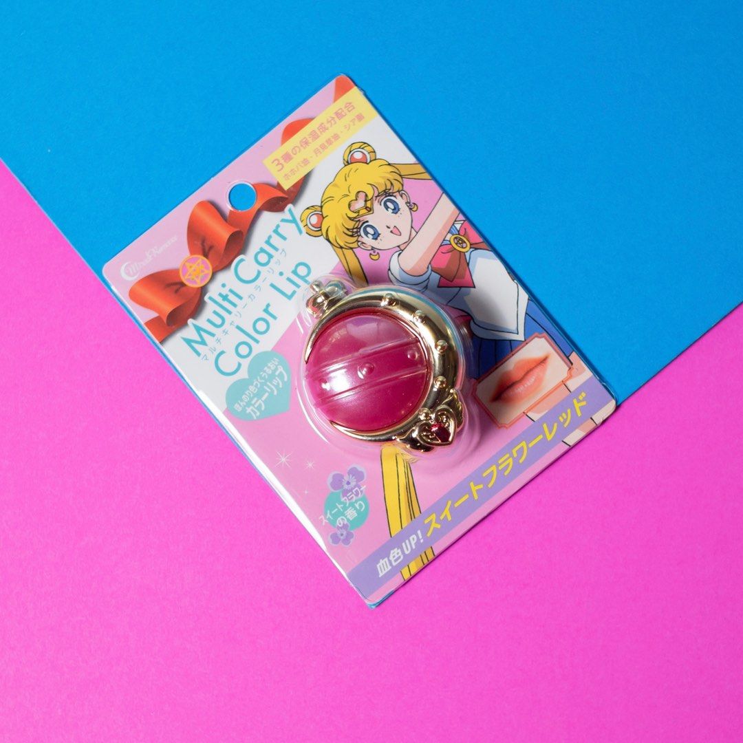 [authentic] [very Rare] Sailor Moon Miracle Romance Lip Balm By Bandai