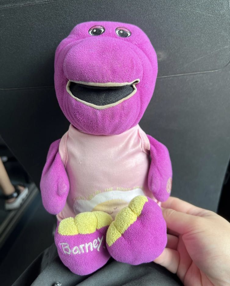 Barney chou chou, Hobbies & Toys, Toys & Games on Carousell