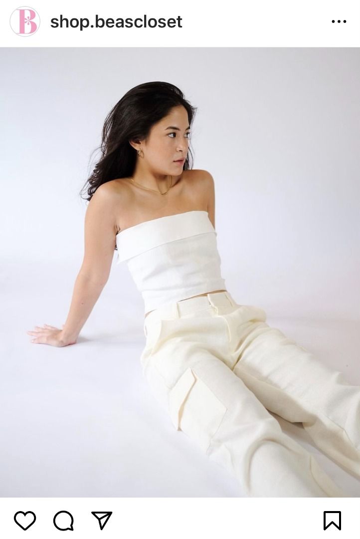 Bea's Closet Baja top white, Women's Fashion, Tops, Others Tops on ...