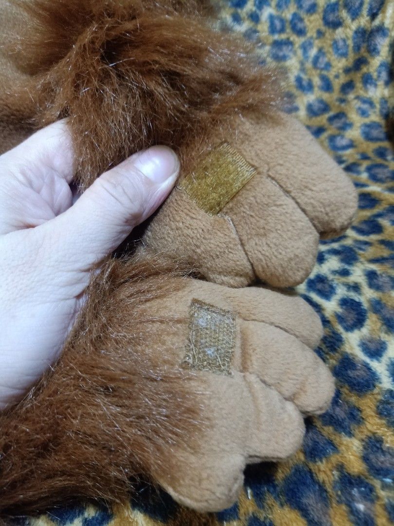 BEAUTIFUL REALISTIC SUPER LARGE ORANGUTAN MONKEY PLUSH with VELCRO ...