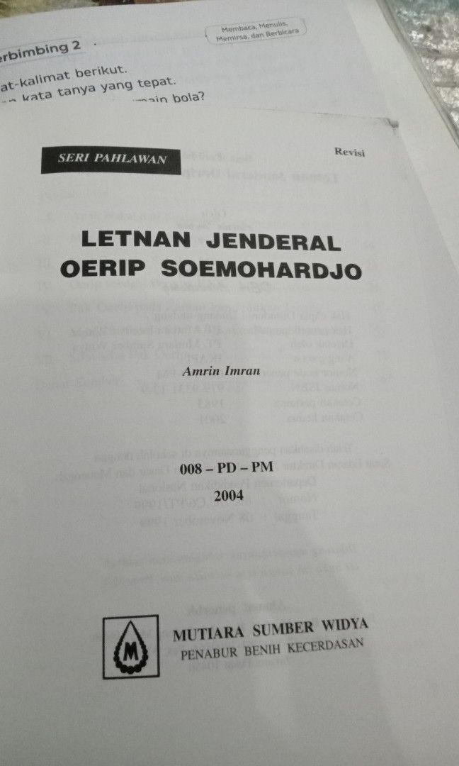 BiogRafi LetJEN Oerip Soemohardjo on Carousell