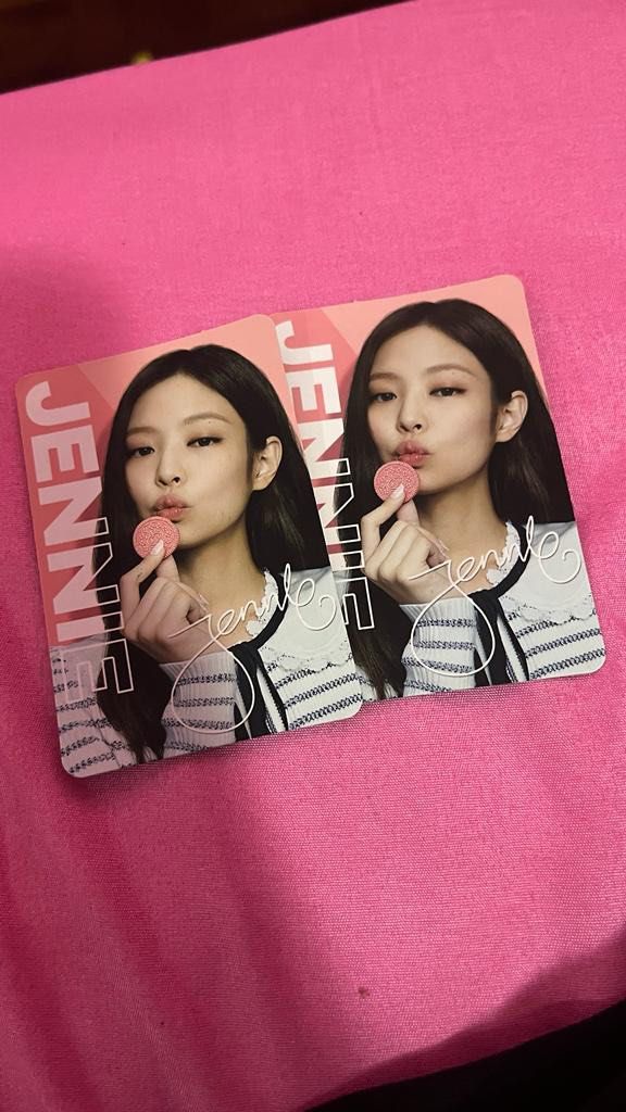 Black pink Jennie Photocard, Hobbies & Toys, Memorabilia & Collectibles ...