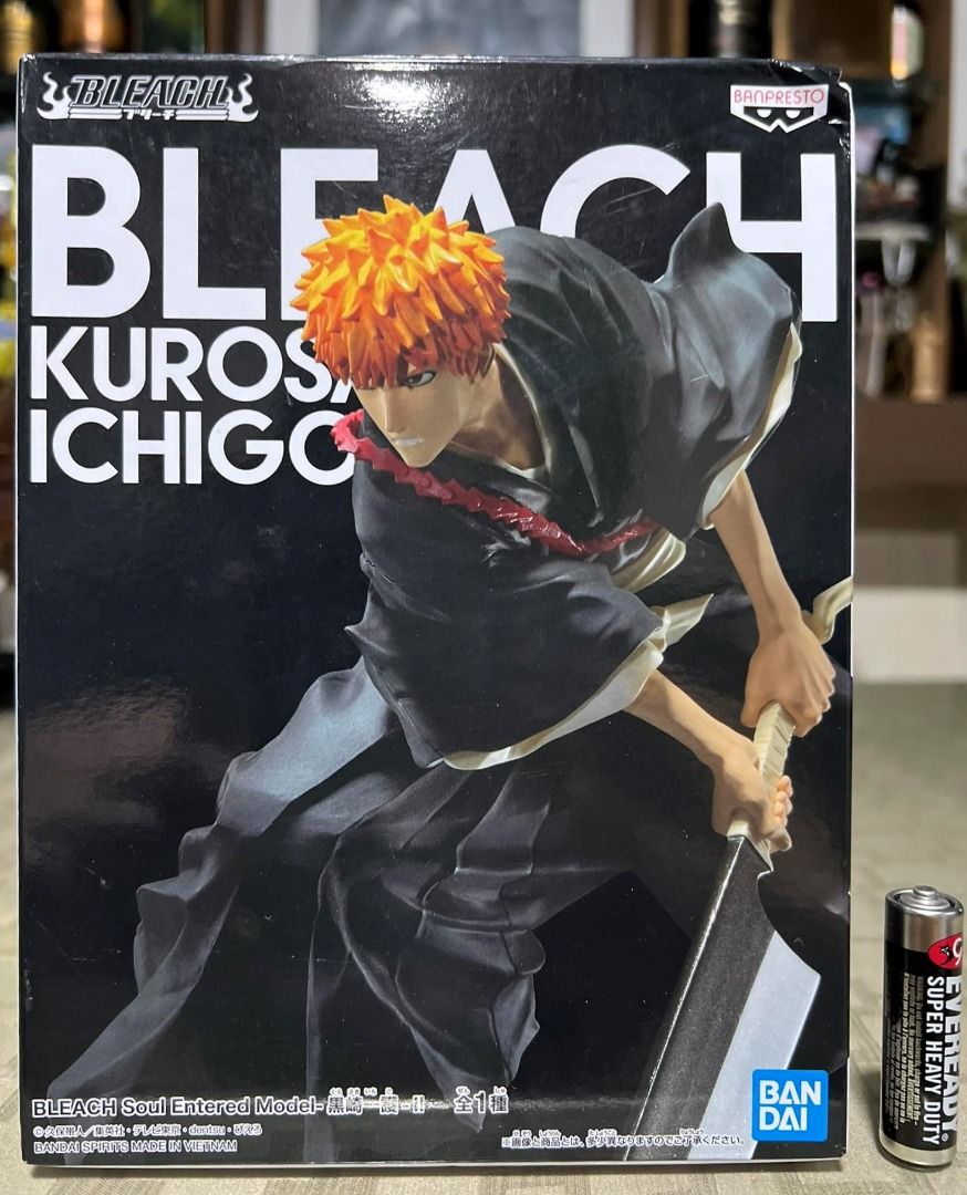 Bleach: ICHIGO KUROSAKI II: Soul Entered Model - Banpresto Figure ...