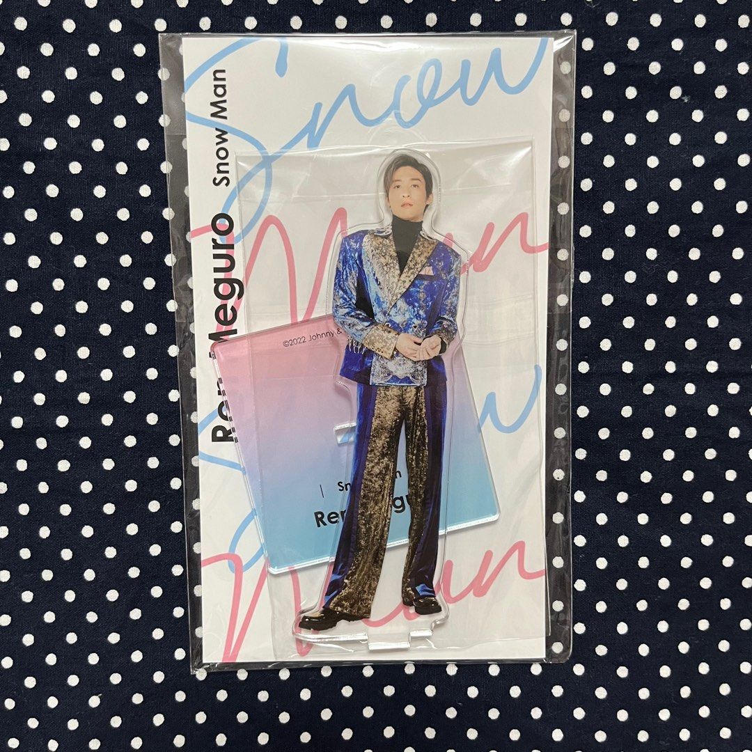 BNIP Snow Man Acrylic Stands - Watanabe Shota / Meguro Ren / Raul, Hobbies & Toys, Memorabilia ...