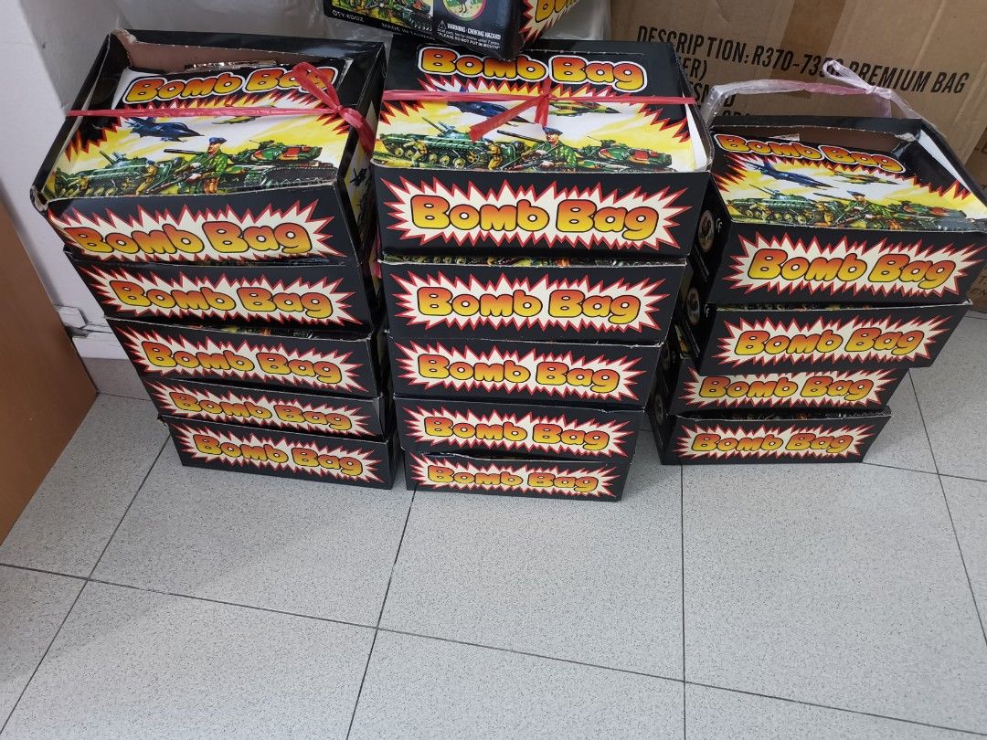 Bomb Bag Boxes, Hobbies & Toys, Toys & Games on Carousell