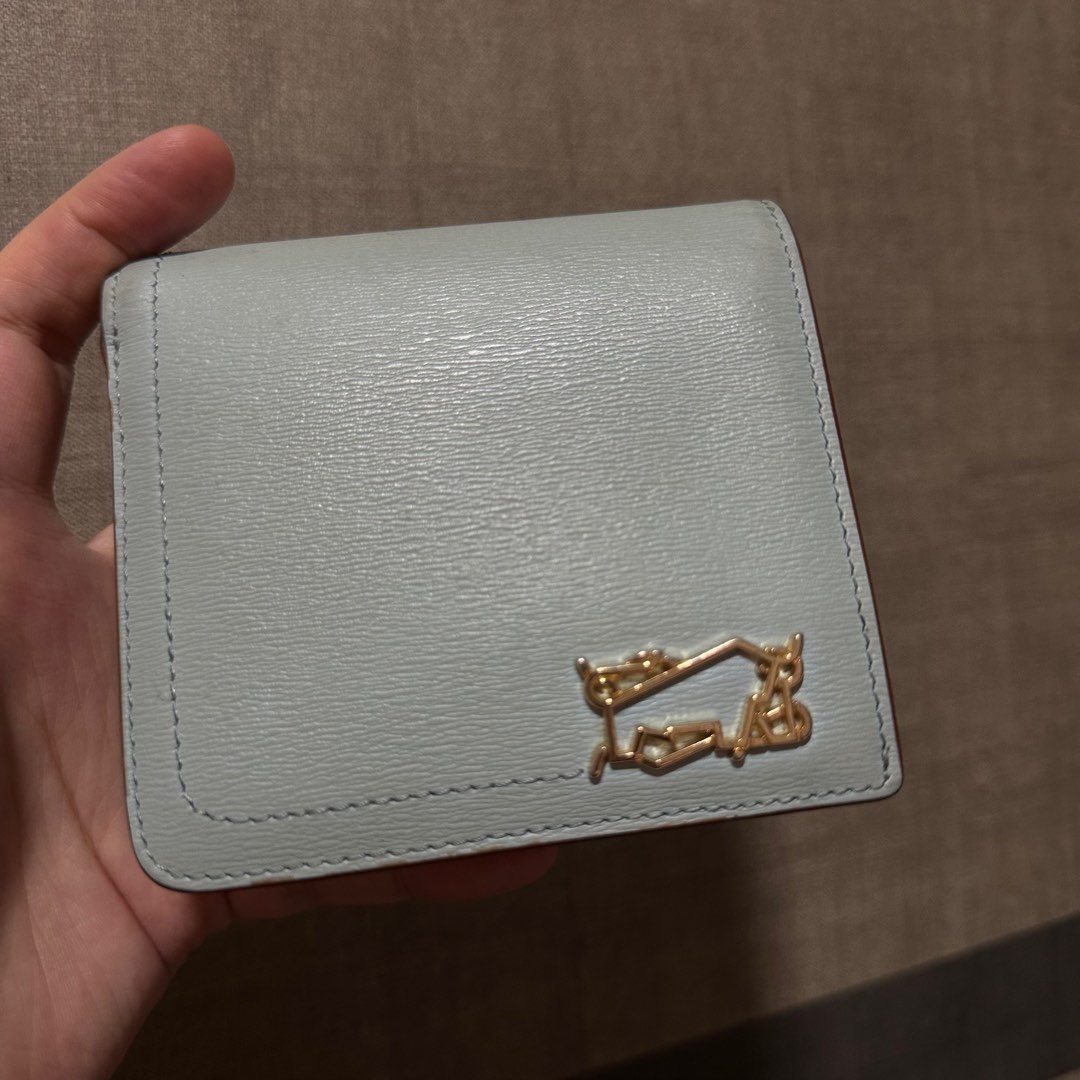 Braun Buffel baby blue shirt wallet with coin compartment, Women's ...