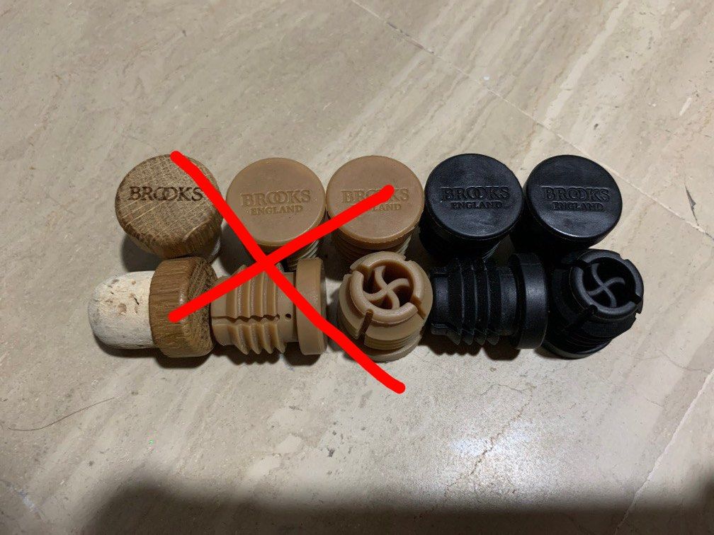 Brooks barend caps rubber cork, Sports Equipment, Bicycles & Parts ...