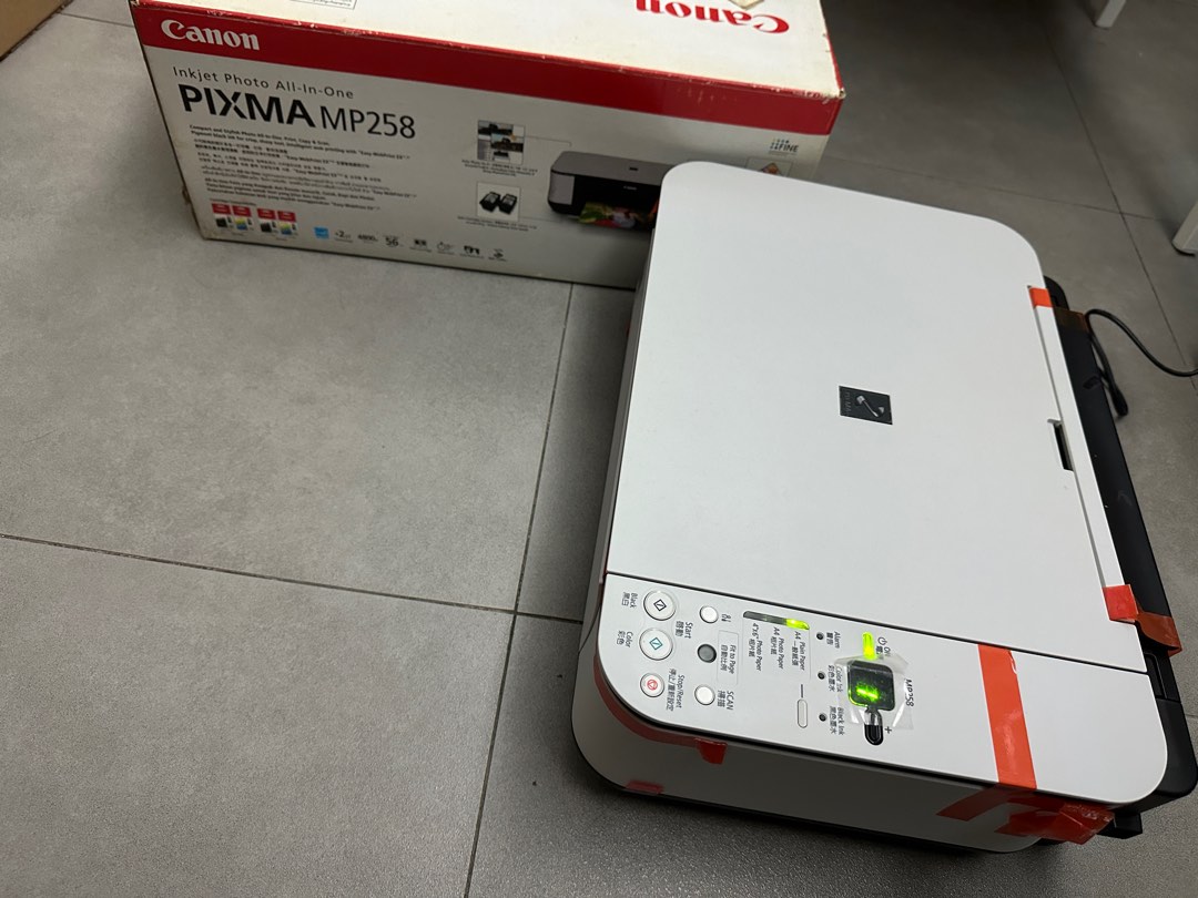 Canon PIXMA MP258, 電腦＆科技, 打印機及影印機 - Carousell