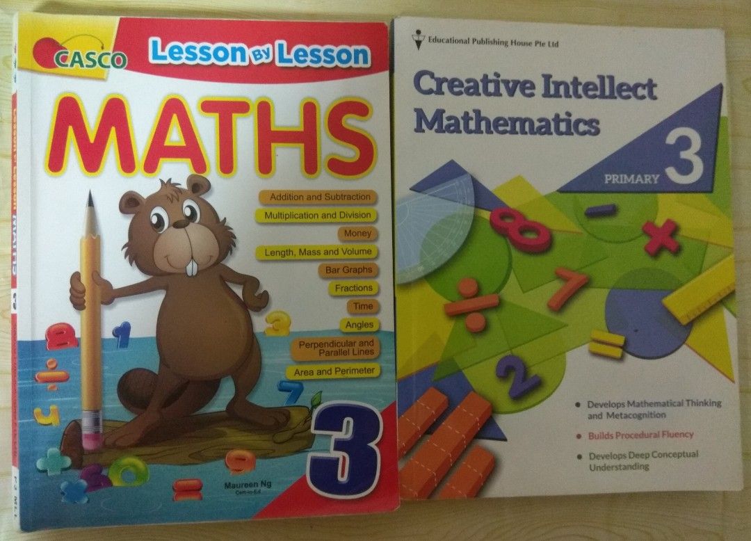 Casco lesson by lesson maths Primary 3, Hobbies & Toys, Books ...
