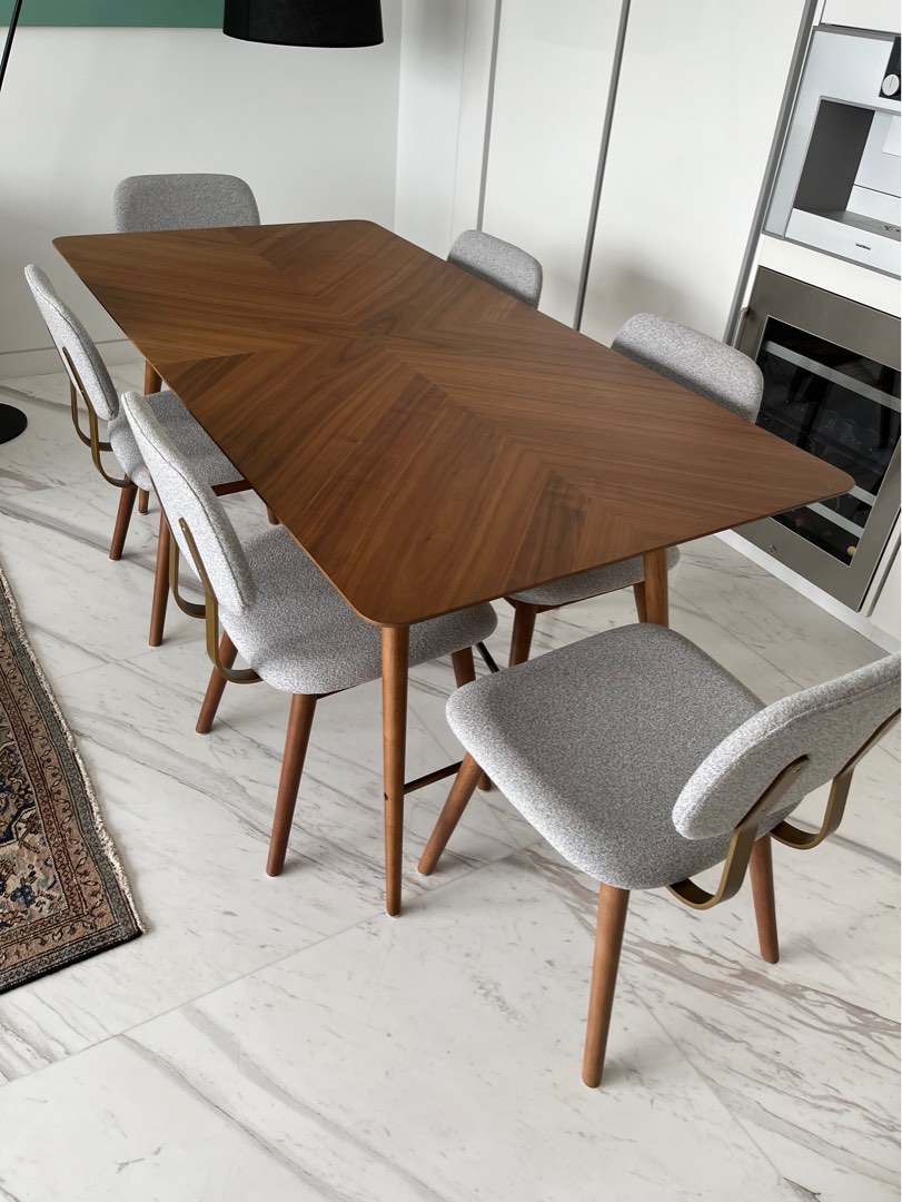 Dining Table Lily from Castlery - 180cm, Furniture & Home Living ...