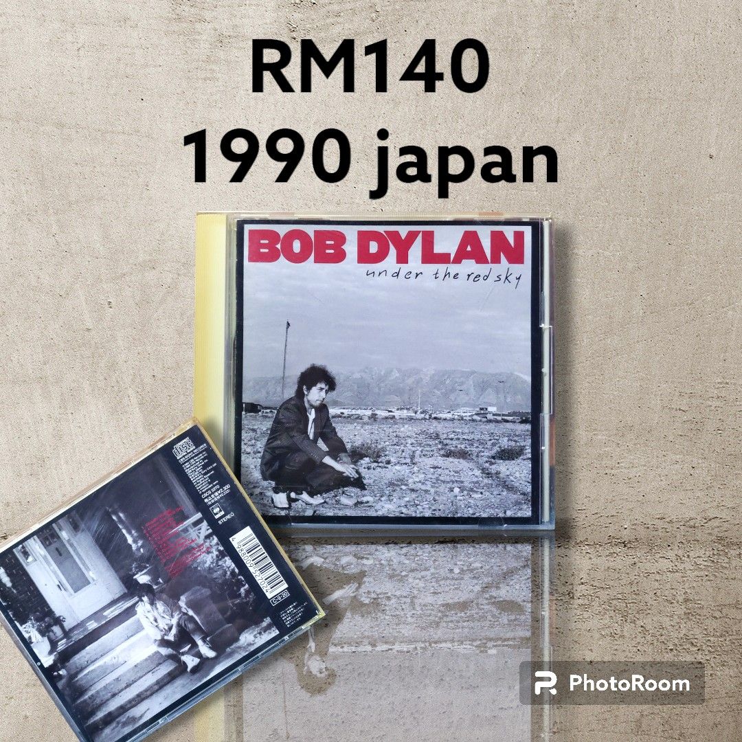 CD / JAPAN PRESS / 1990 ( rare ) - BOB DYLAN - Under The Red Sky ...