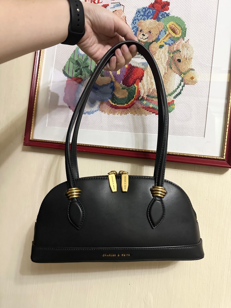 Authentic Charles & Keith Trudy Shoulder Bag, Luxury, Bags & Wallets on ...