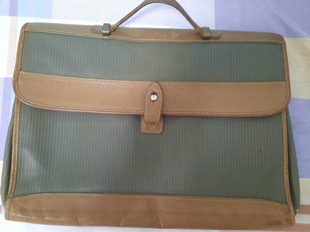 Charles Jordan Briefcase, Men's Fashion, Bags, Briefcases on Carousell
