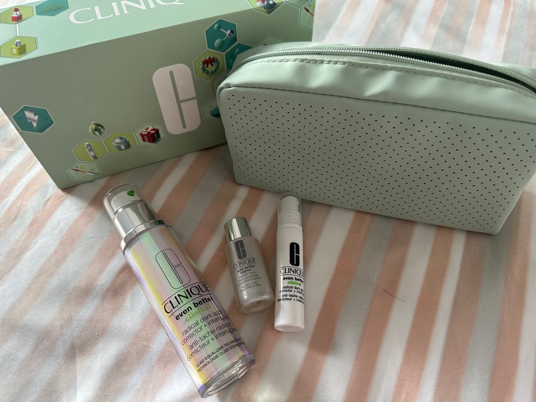Clinque Even Better Serum Set, Beauty & Personal Care, Face, Face Care ...