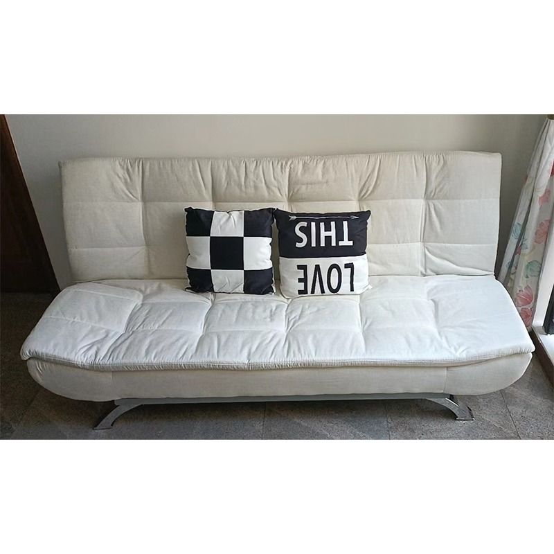 Cloth, PVC leather Sofa Bed small size unit folding sofa, Furniture ...