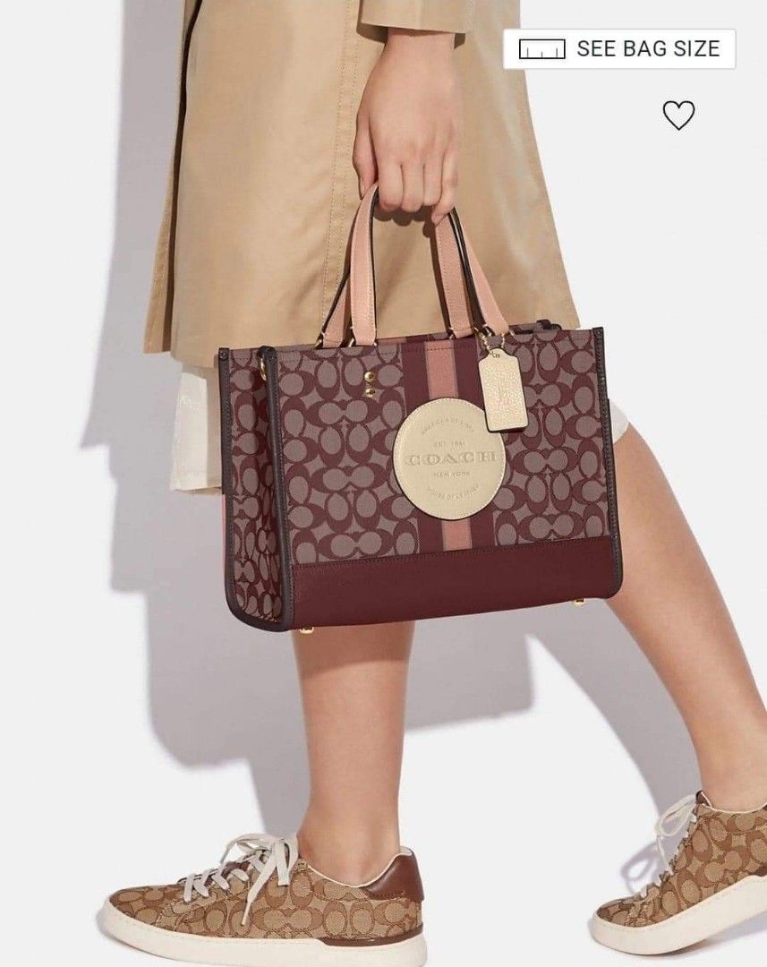 COACH DEMPSEY CARRYALL MEDIUM, Women's Fashion, Bags & Wallets, Tote ...