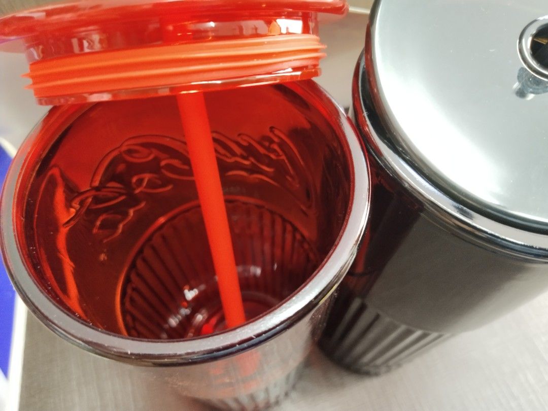 Coca Cola Coke 550ml Miniso Glass Mug Tumbler, Hobbies & Toys ...