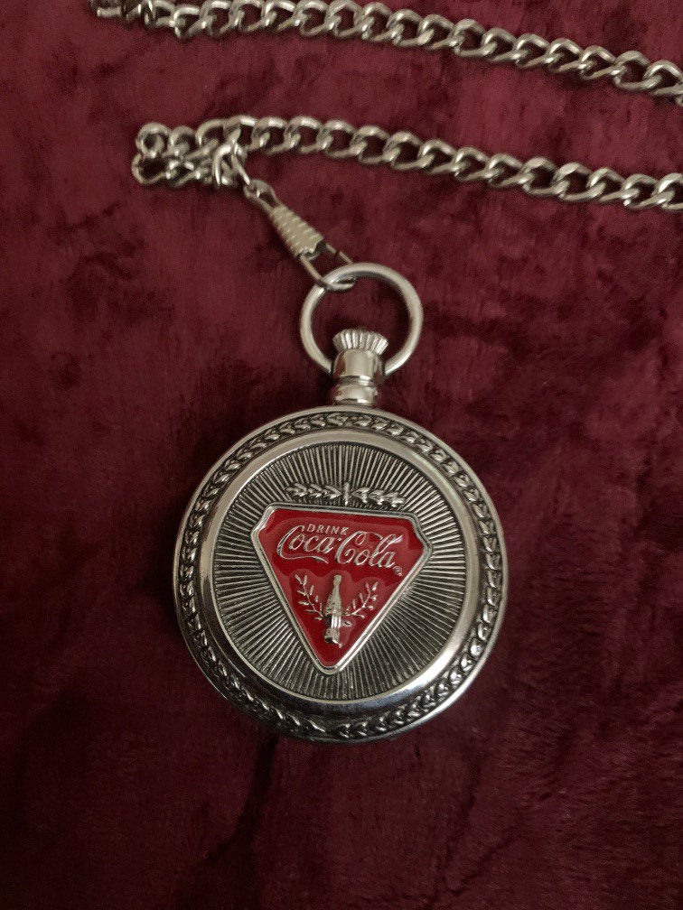 Coca cola pocket watch, Men's Fashion, Watches & Accessories, Watches ...