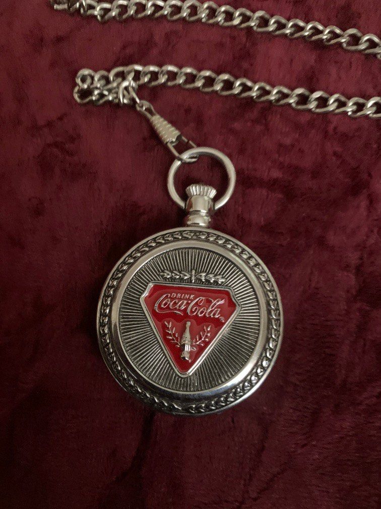 Coca cola pocket watch, Men's Fashion, Watches & Accessories, Watches ...