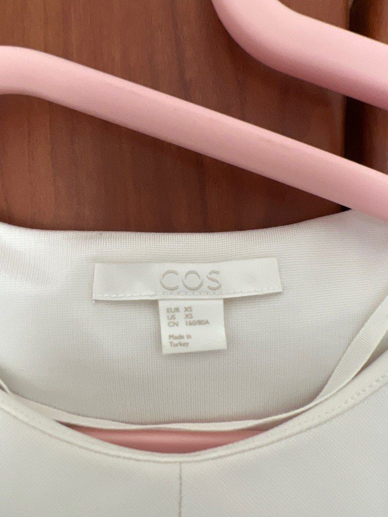 Cos white black print shift dress, Women's Fashion, Dresses & Sets ...