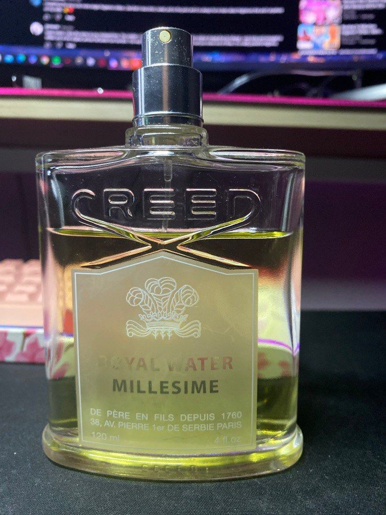 Creed Royal Water Millesime, Beauty & Personal Care, Fragrance & Deodorants on Carousell