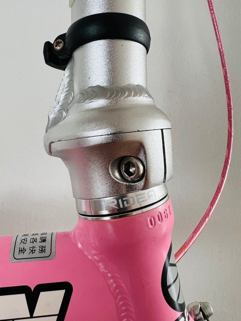 Dahon 412 classic pink bicycle, Sports Equipment, Bicycles & Parts ...