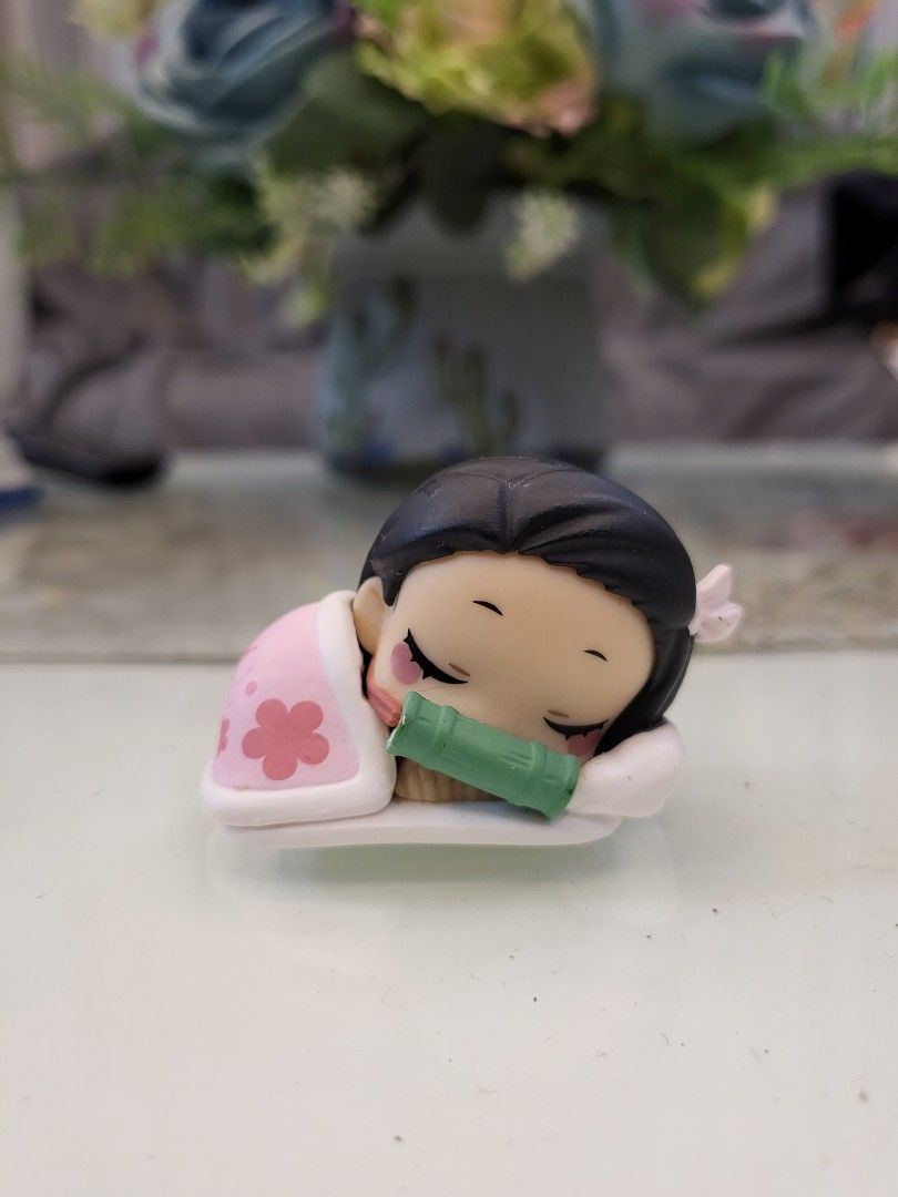 Demon Slayer Nezuko Sleeping Mini Figure on Carousell