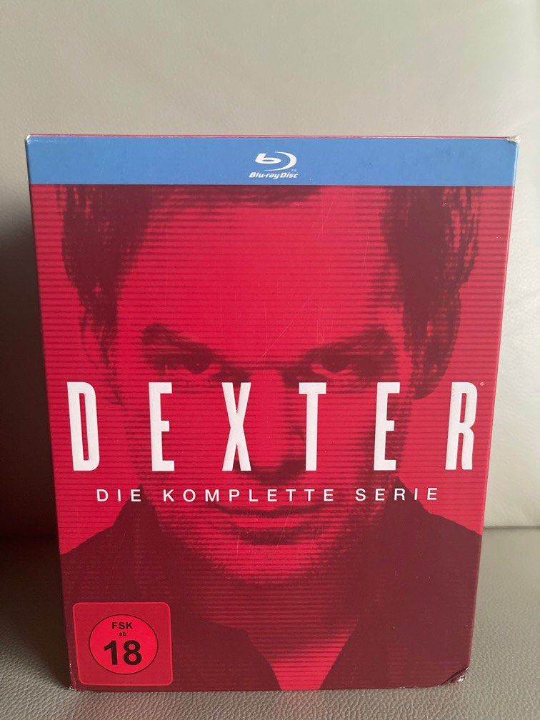 Dexter Season 1-8 Blu Ray set German and English, Hobbies & Toys, Music ...