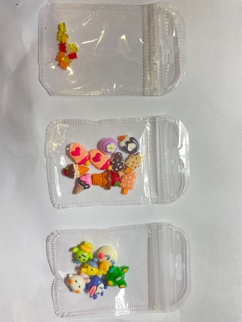 DIY cute craft charms, Hobbies & Toys, Stationery & Craft, Craft ...